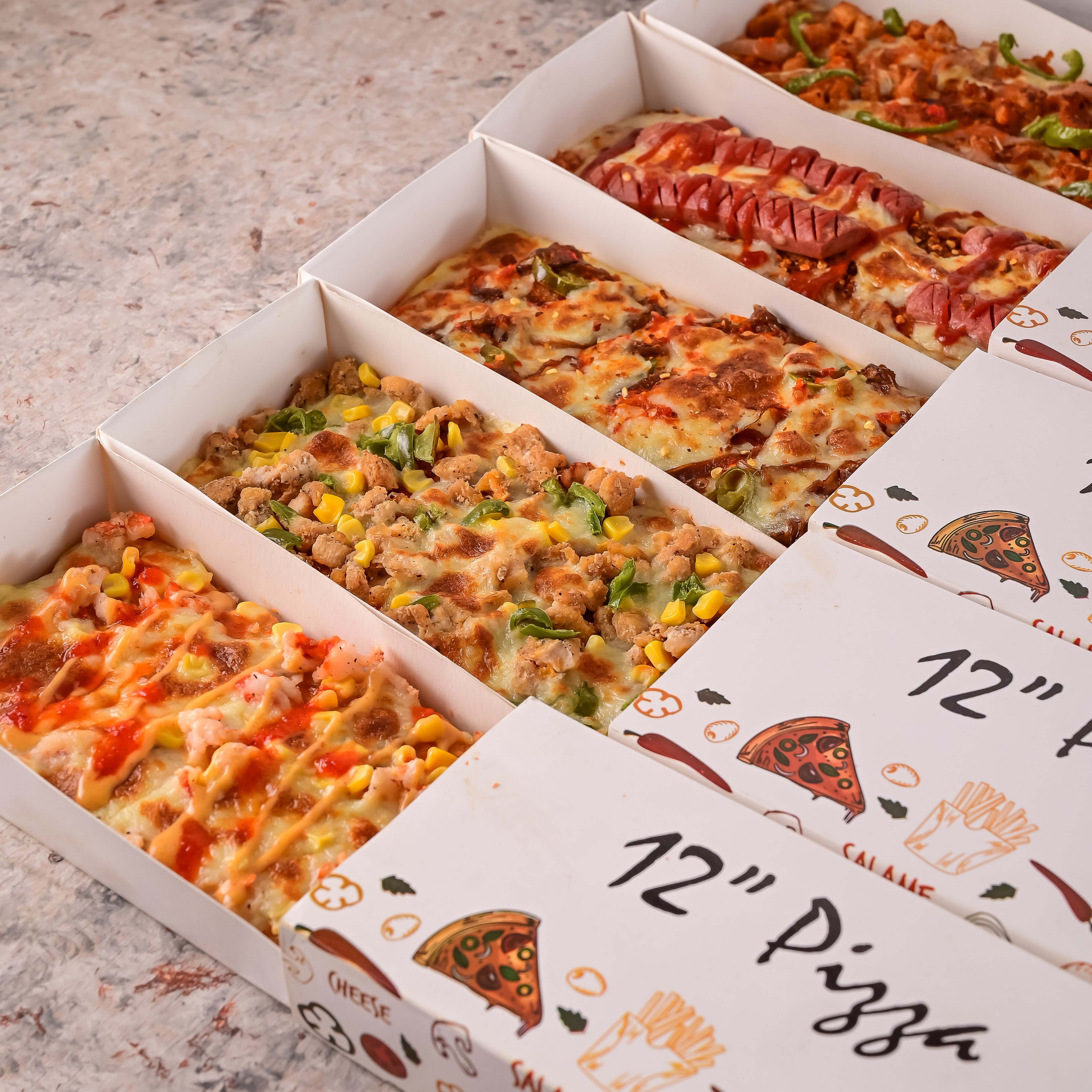 Pizza (Lagos mainland only) – 12” Baguette