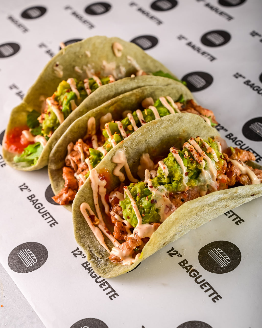 Tacos – 12” Baguette